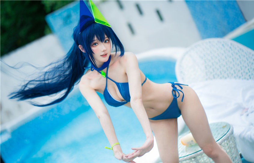 阿包也是兔娘 花园泳装[35P-306MB]-九月乐园