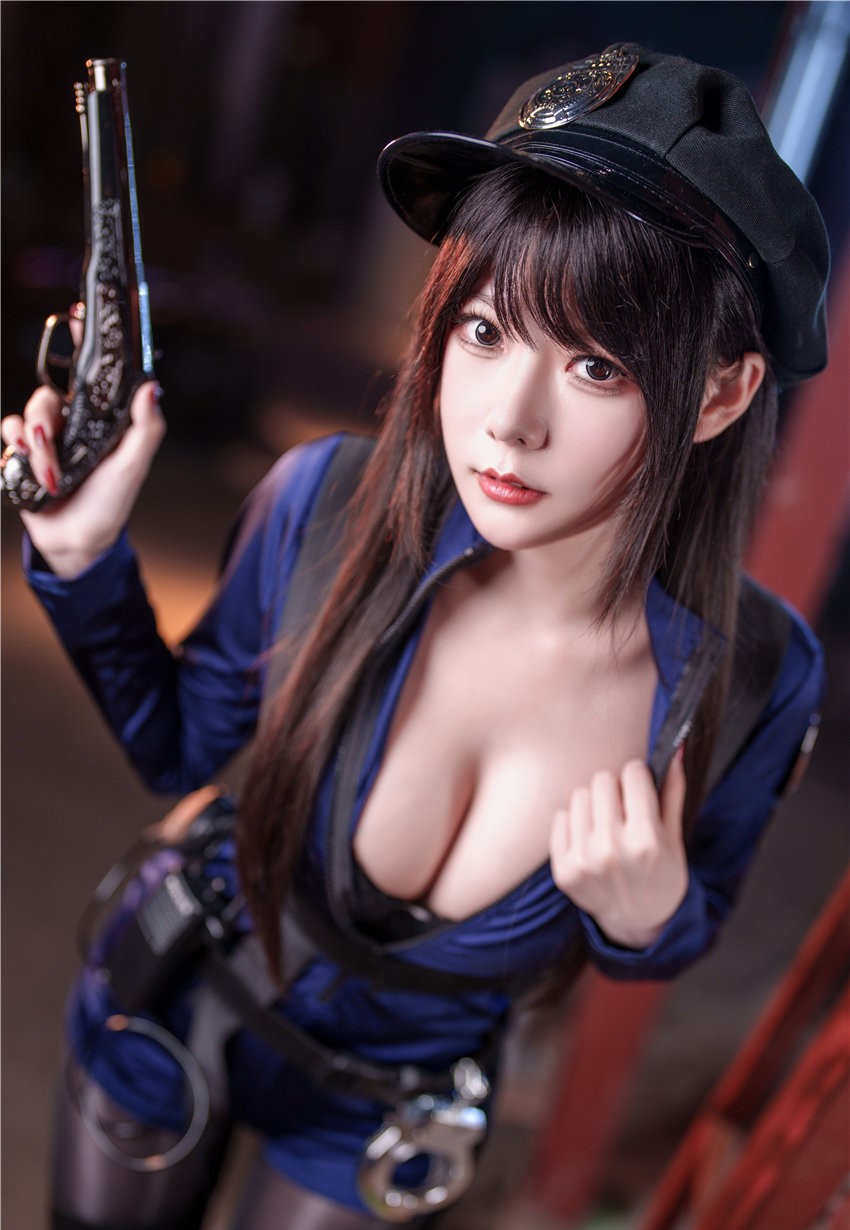 香草喵露露 十一月舰长 女警[40P1V-1.54GB]-九月乐园