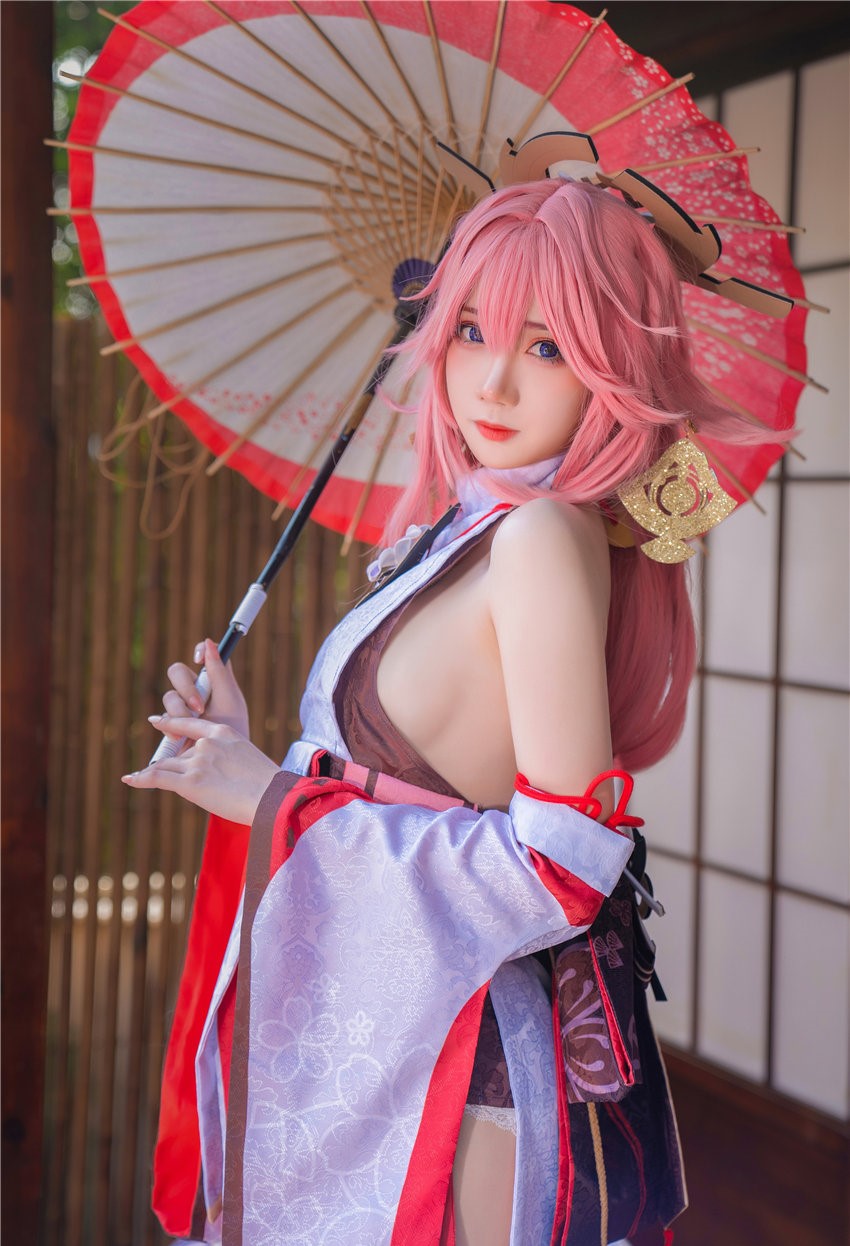 焖焖碳 八重神子 [15P-135MB]-九月乐园