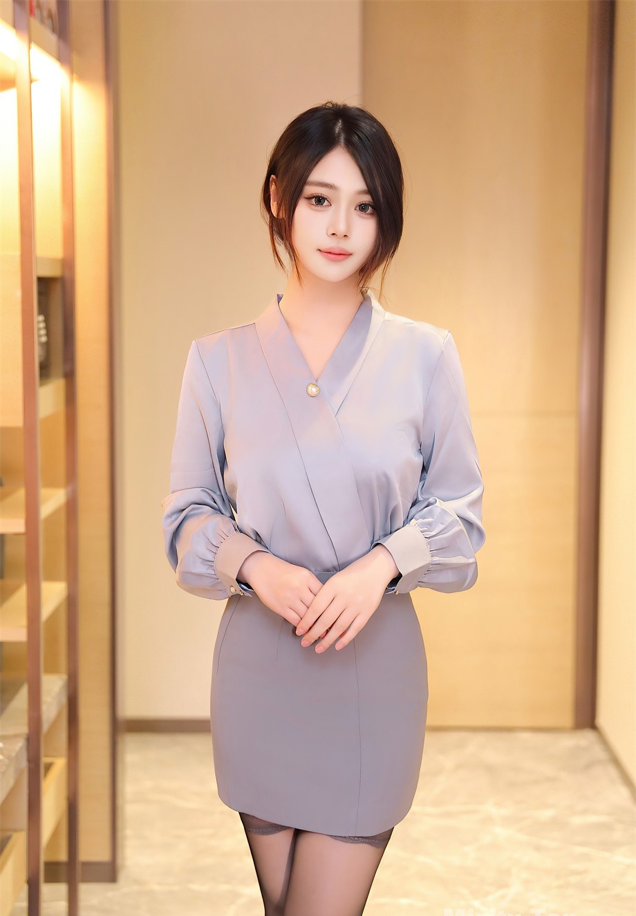 [秀人网] 2024.09.24 NO.9202 蛋蛋宝 灰色OL服[63P/598MB]-九月乐园