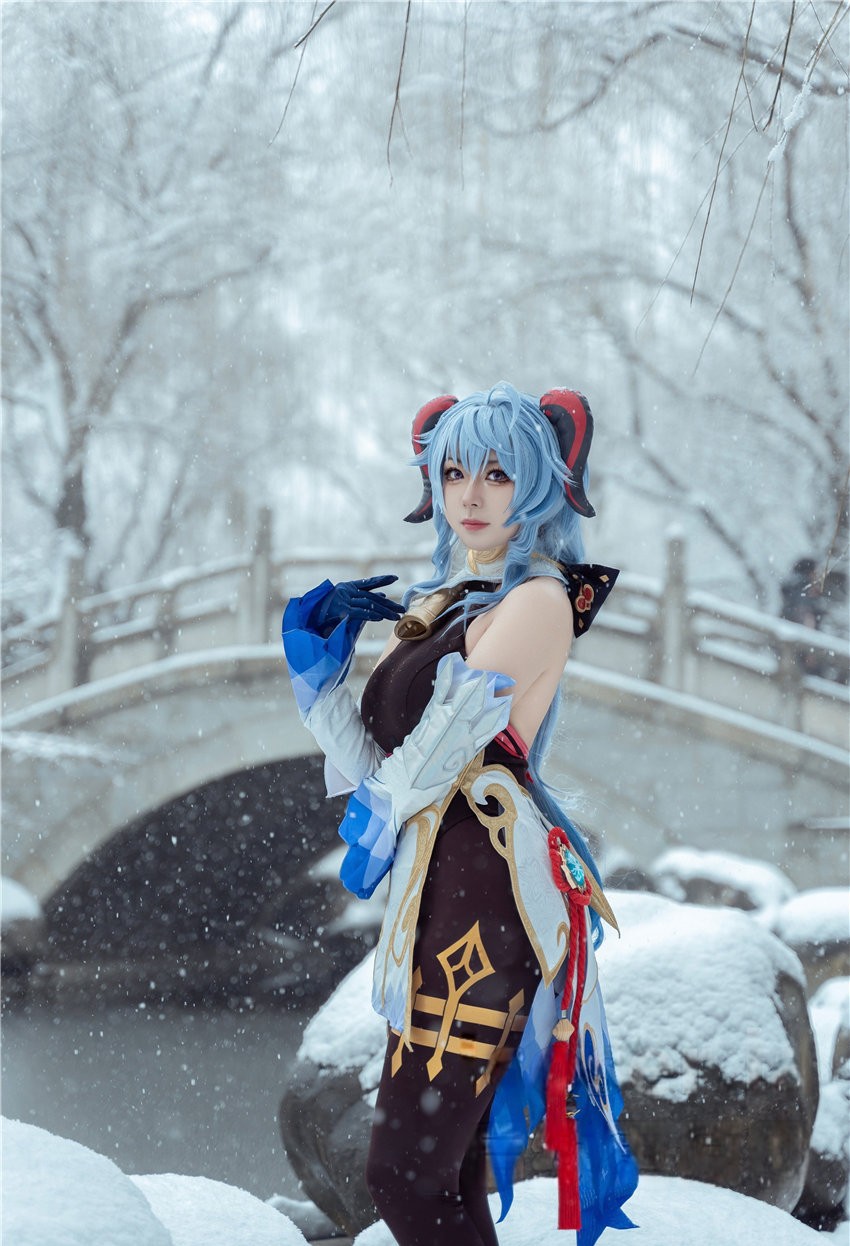 虎森森 雪景甘雨 [42P-298MB]-九月乐园