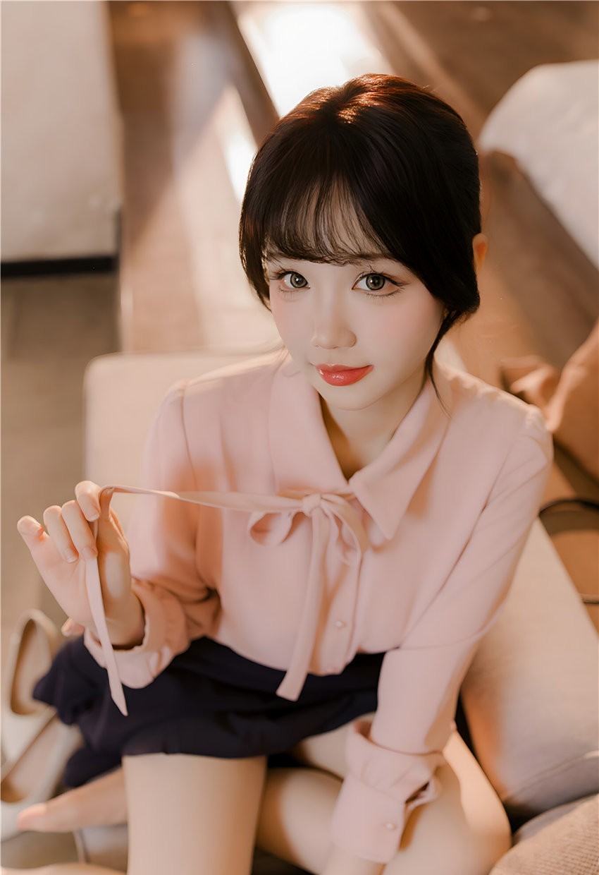 雪晴Astra 肉丝通勤OL [71P1V-1.37G]-九月乐园